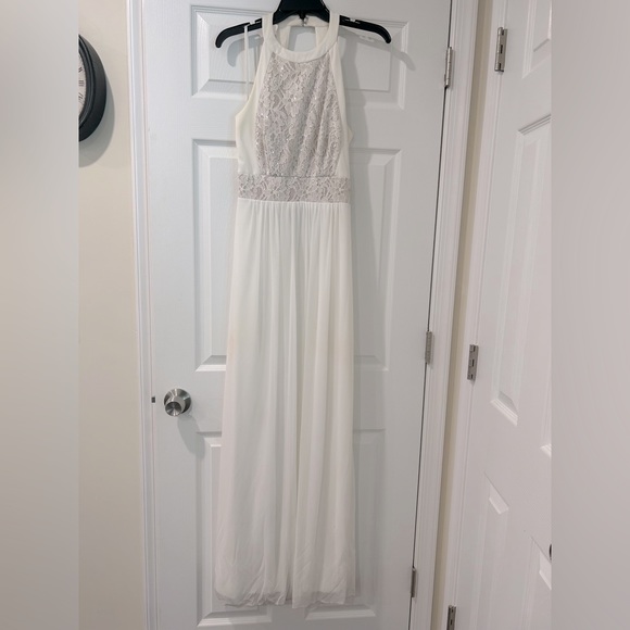 Blondie Nites | Dresses | Blondie Nites Stacy Sklar White Lace Floral ...